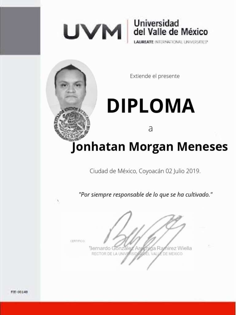Diploma Uvm - 20250130 - 115138 - 0000 | PDF
