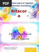 Bitã Cora de Incidencias Maestra Nati | PDF | Escuelas