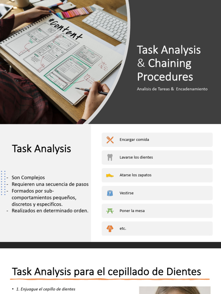 C-6+Presentation Task+Analysis Chaining Shaping | PDF