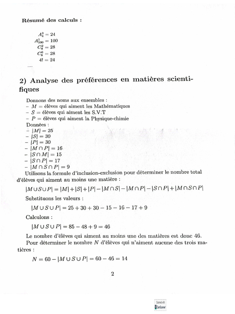 Exercice 1 Renfo | PDF