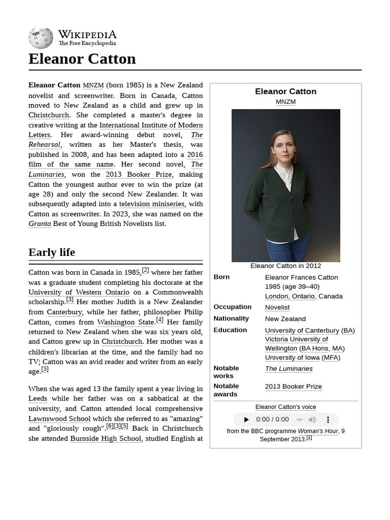 Eleanor_Catton | PDF