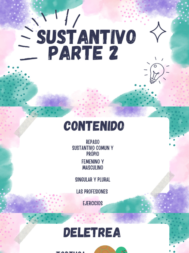Sustantivo Singular y Plural | PDF
