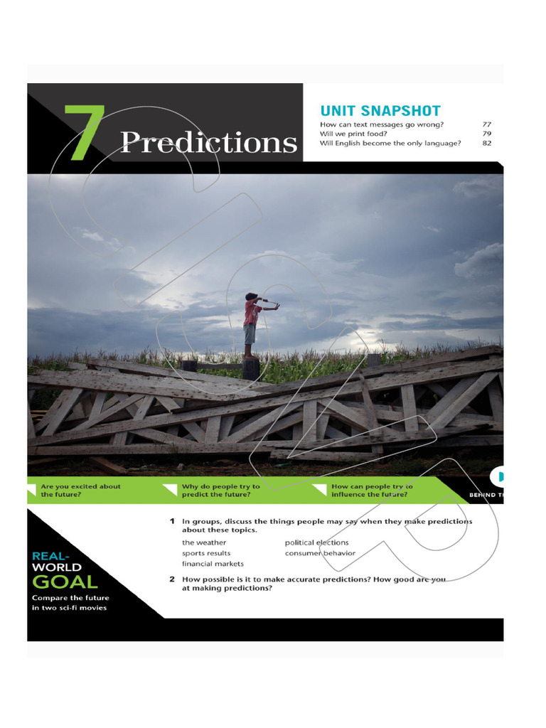 W-Level 2 Unit 7 | PDF