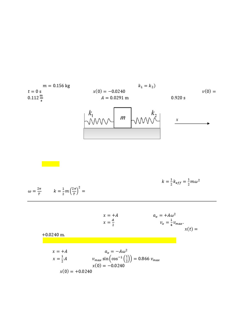 PHYS 369 Final Exam F2018 Solutions v1 | PDF | Waves | Wavelength