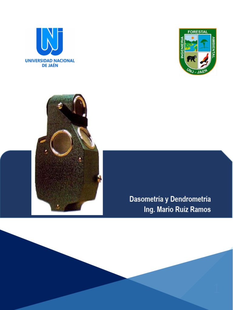Guía UNJ - SI - Dasometría - Definición-Importancia | PDF | Los bosques ...