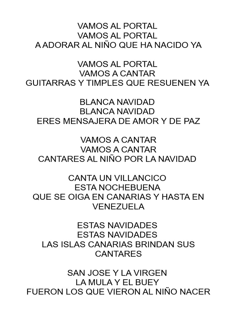 Estribillos Folias Villancicos | PDF