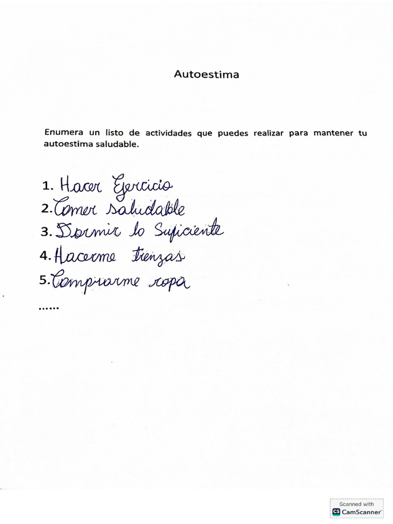 Autoestima | PDF