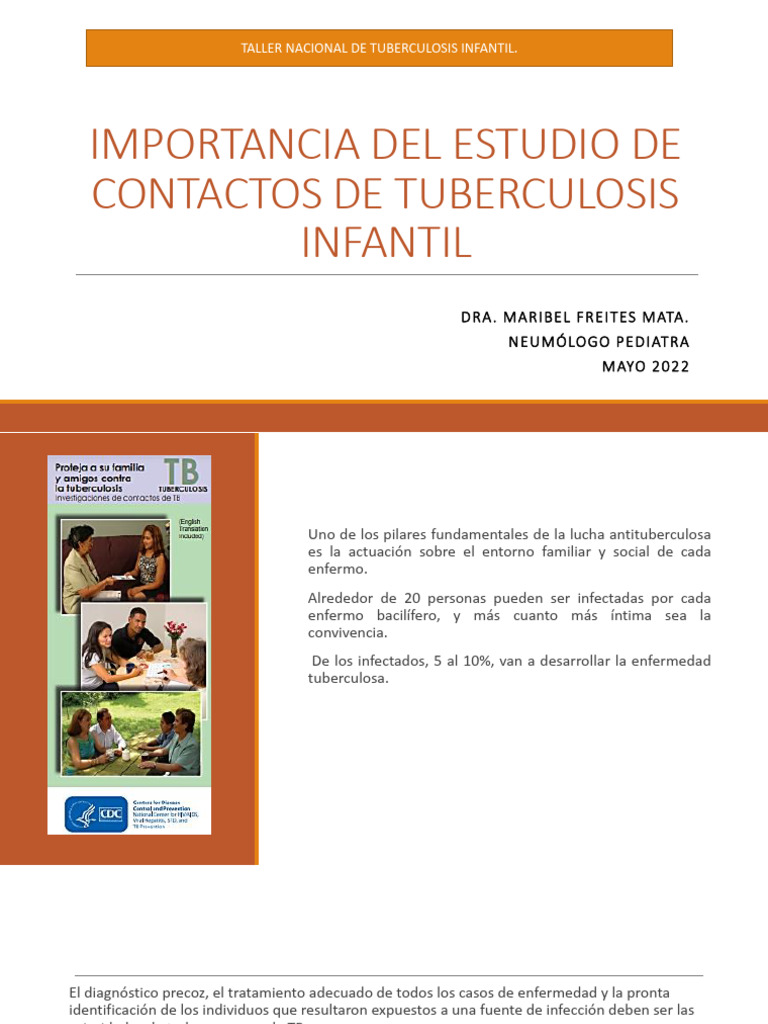 Andrea Lude Como Importa La TB Infantil | PDF | Tuberculosis ...