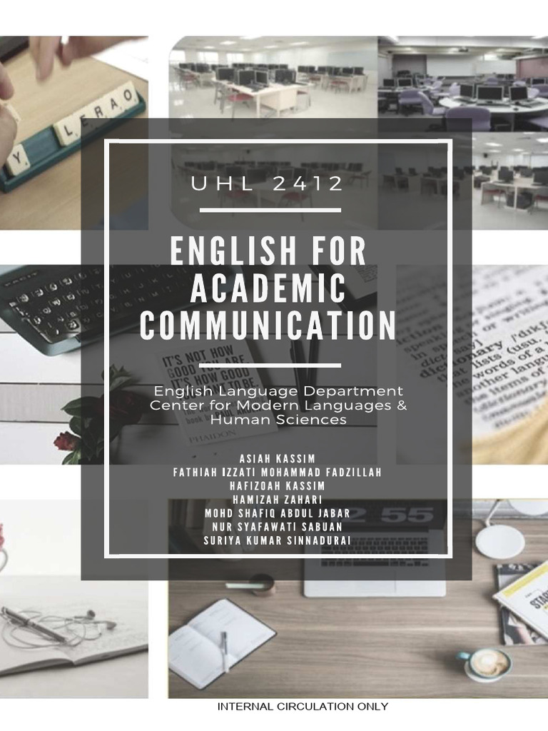 UHL 2412 English For Academic Communicat | PDF