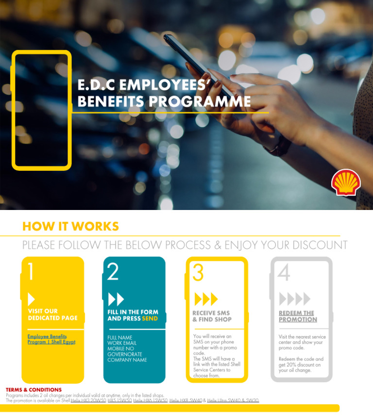 Shell Offer - EDC Employee Benefits Program | PDF