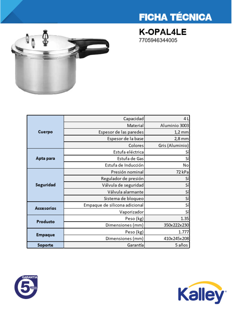 Manual Olla Expres | PDF
