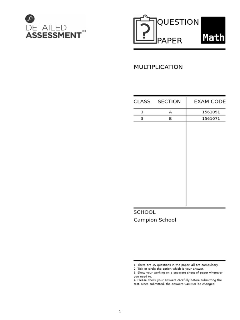 Detailed assessment | PDF