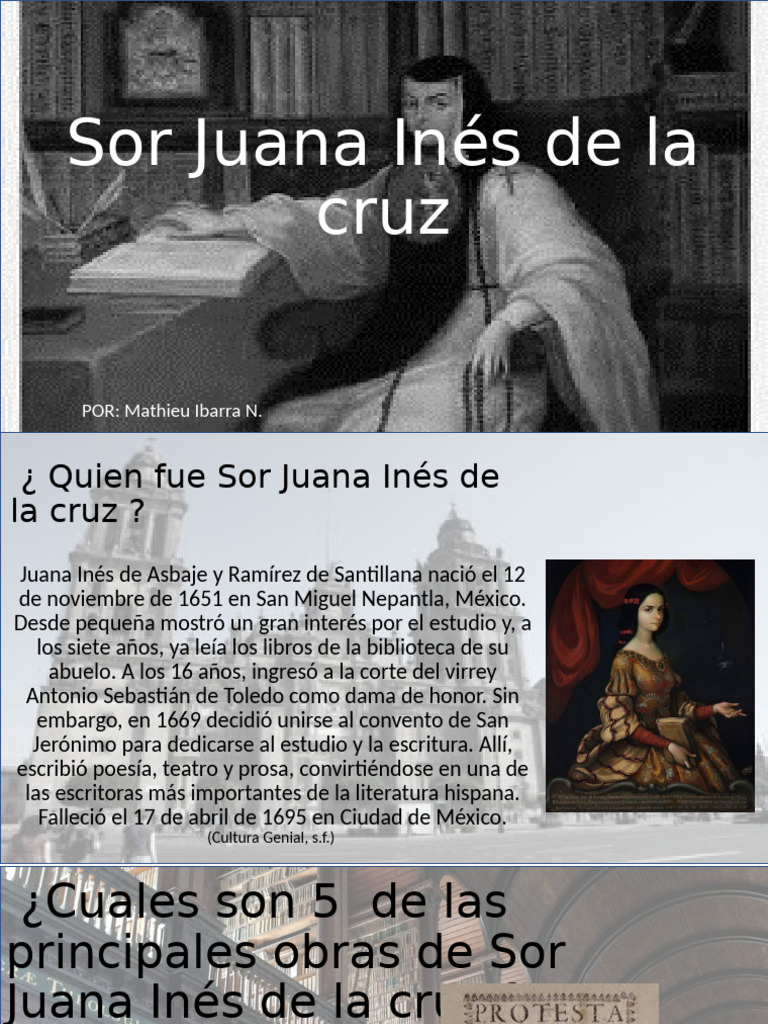 Sor Juana Inés de La Cruz | PDF