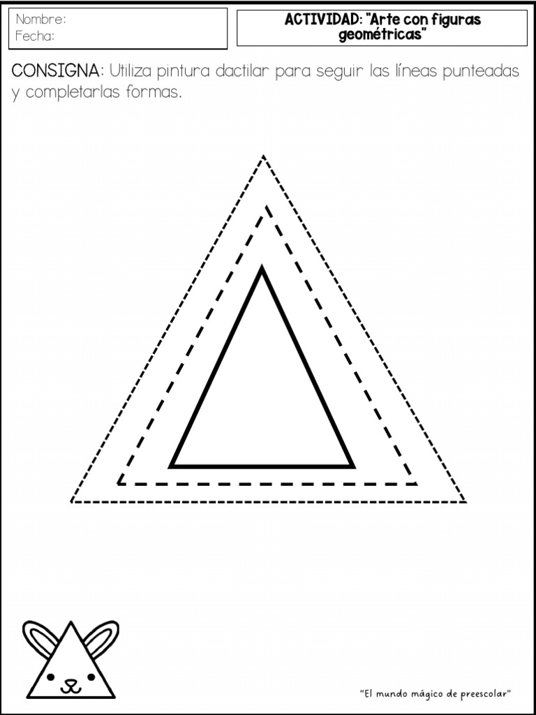 Dia 6, Arte Con Las Figuras Geometricas | PDF