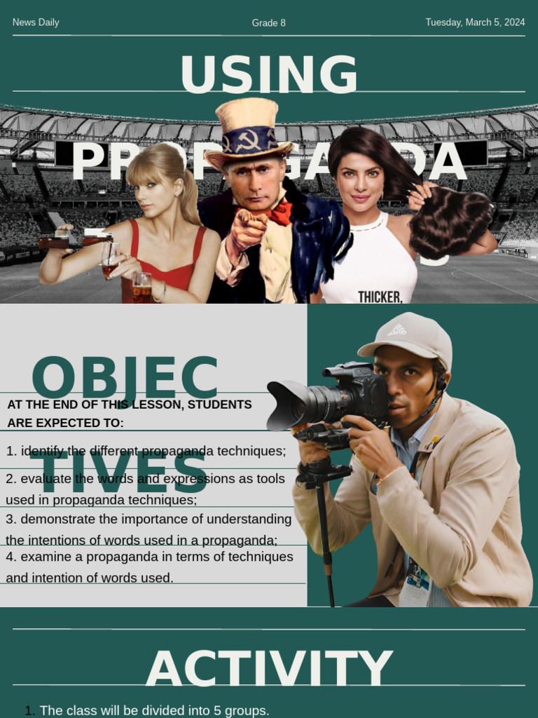 Understanding 10 Propaganda Techniques | PDF | Propaganda | Advertising