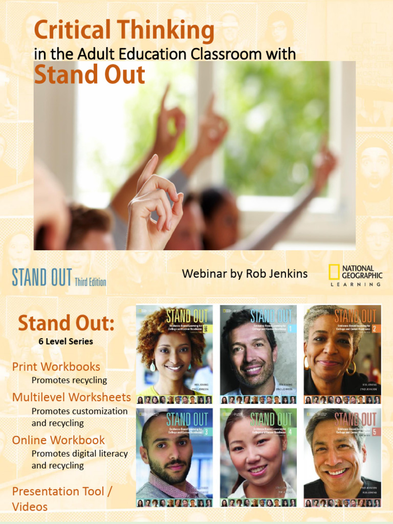 Adult Rob Slides Criticalthinking | PDF | Critical Thinking | Metacognition