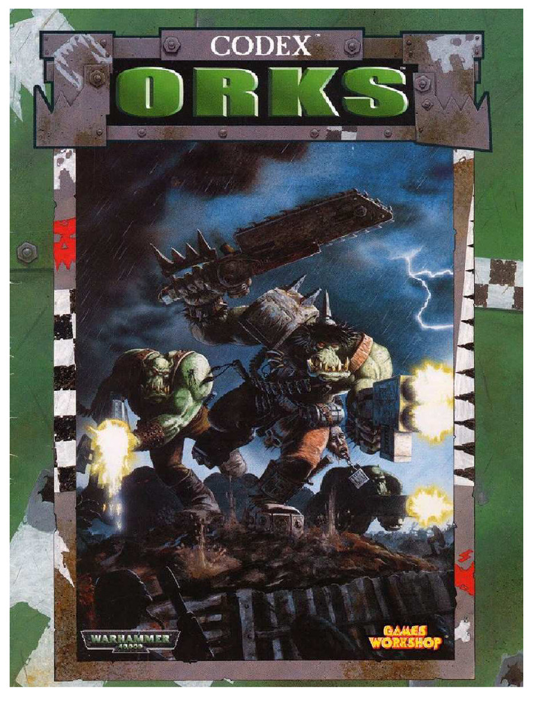 Ork Codex - 3rd Edition | PDF