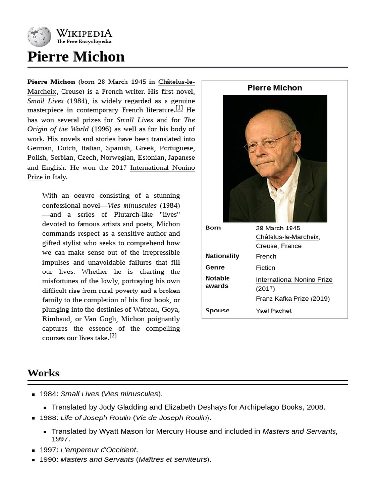 Pierre_Michon | PDF
