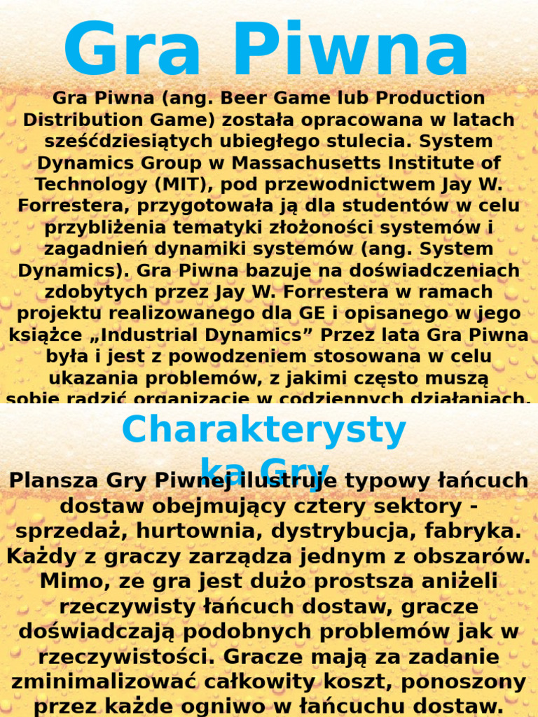 Prezentacja1 Efekt Forestera | PDF