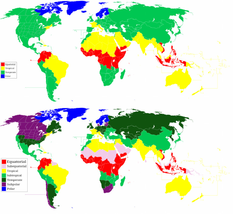 Berg Climate Classification | PDF