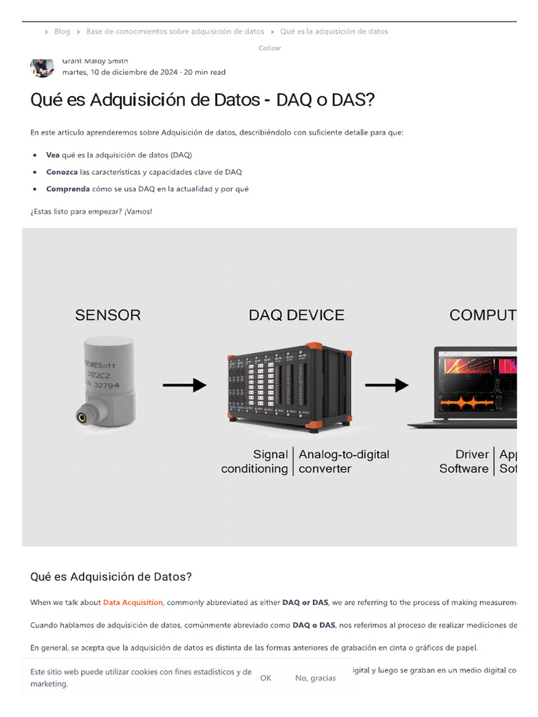 Adquisición de datos (DAQ)_ la guía completa _ Dewesoft | PDF