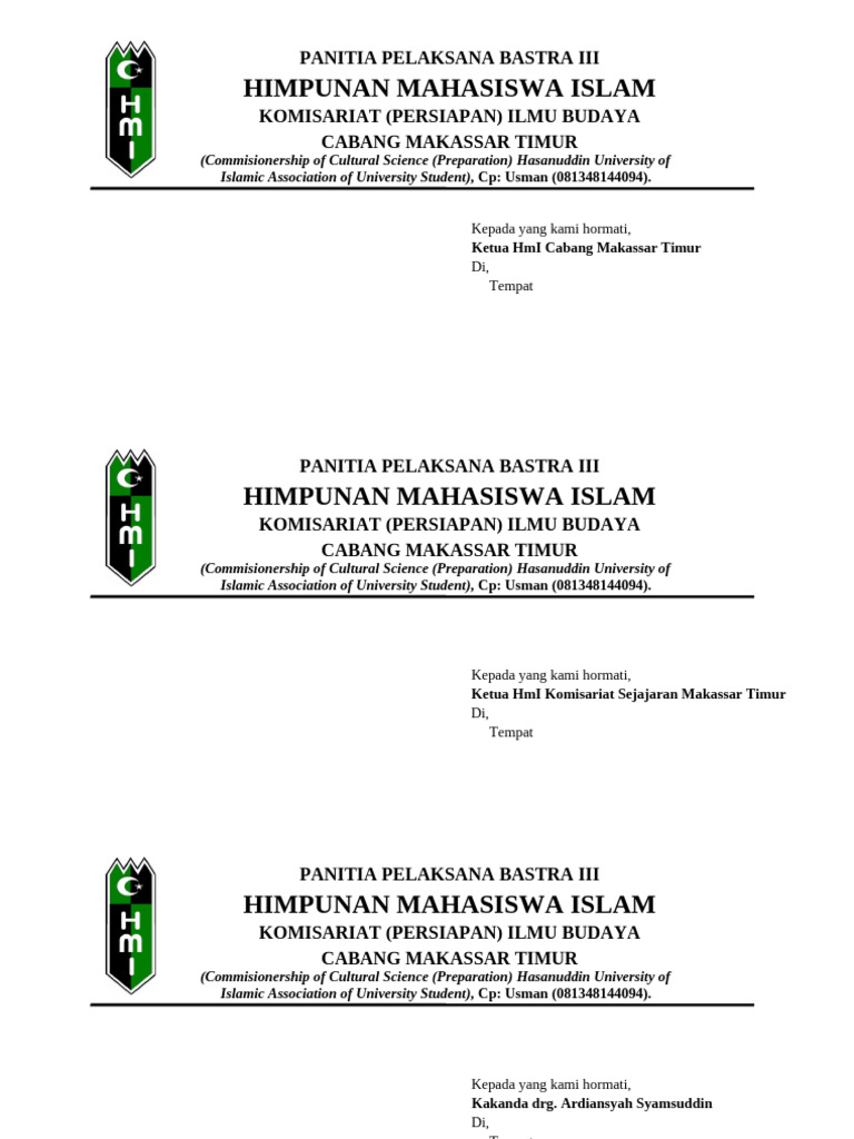 Amplop Undangan Fix | PDF