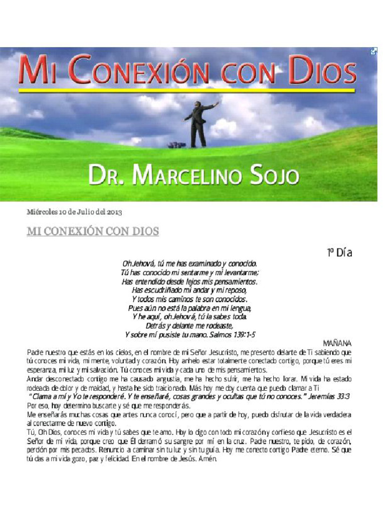 Mi Conexion Con Dios | PDF
