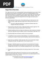 Vestibular Rehab: BBQ Roll Exercise Guide | PDF