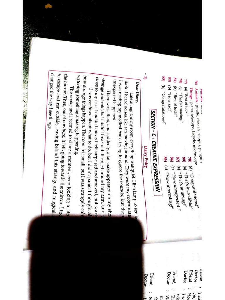 ENGLISH 5th UNIT | PDF