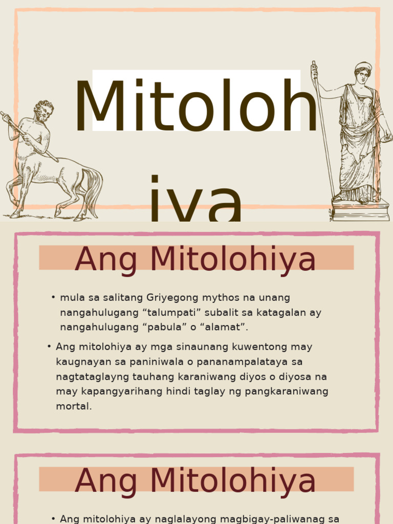 Mitolohiya | PDF