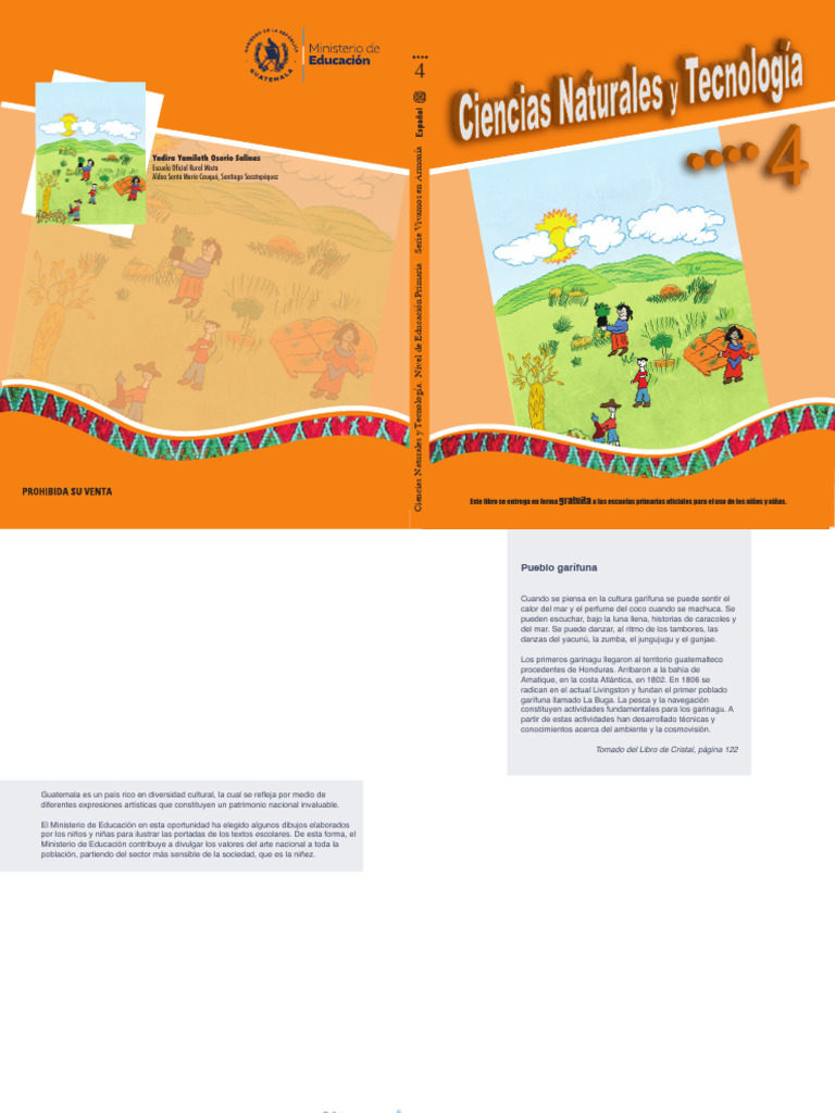 Ciencias Naturales y Tecnología 4° grado | PDF | Citoplasma | Músculo