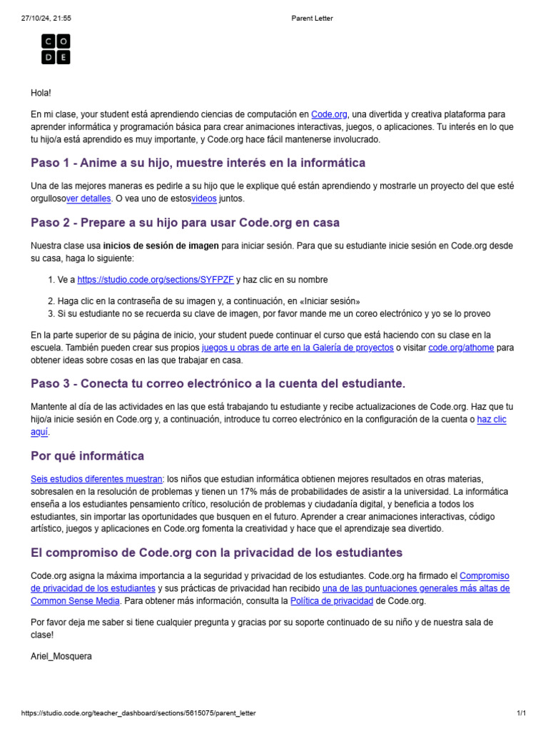 CARTA | PDF | Informática