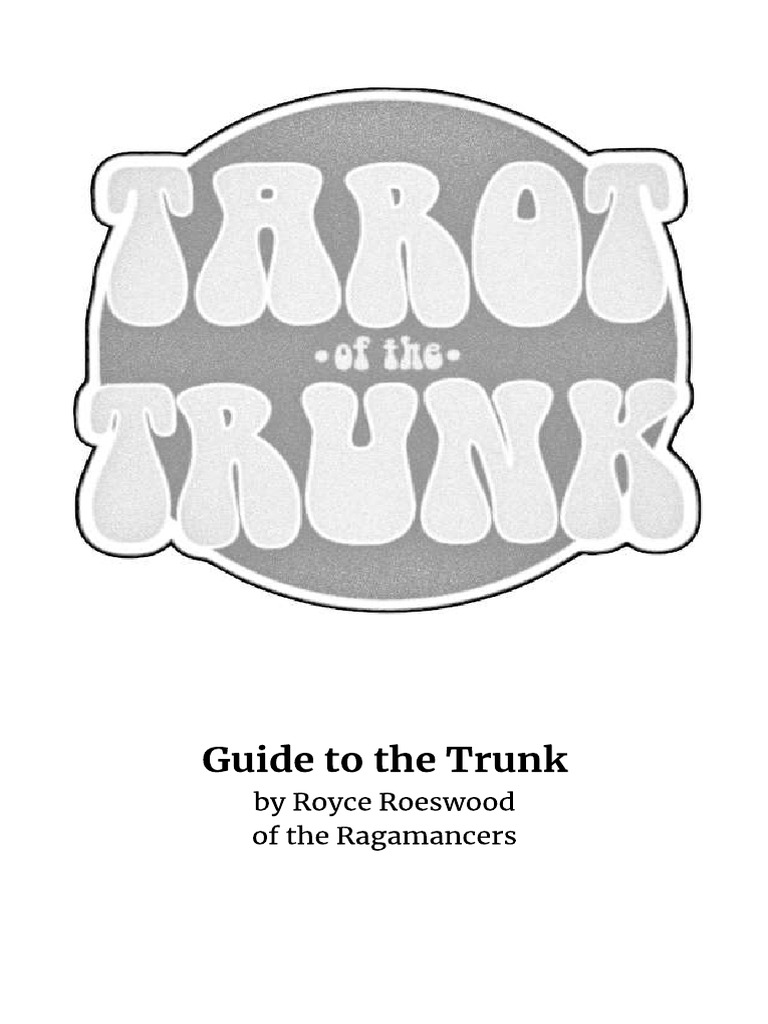 Guide To The Trunk | PDF