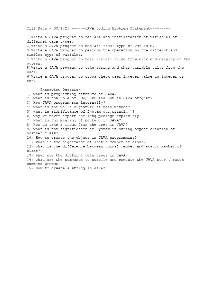 Java Basics for Beginners | PDF
