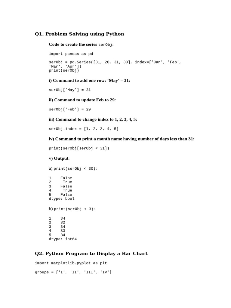 Marking Scheme Practical Paper | PDF | Information Retrieval | Computer Data