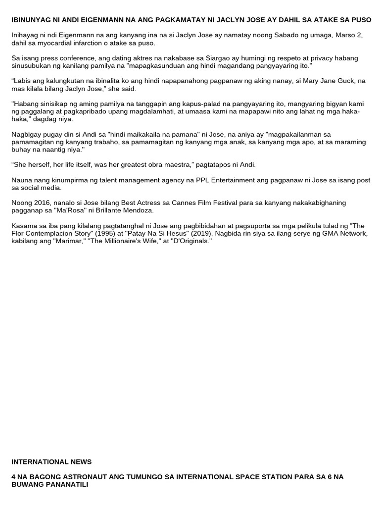 RADIO FACT SHEET 1 | PDF