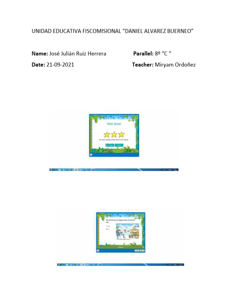 Independent Learning Activity | PDF