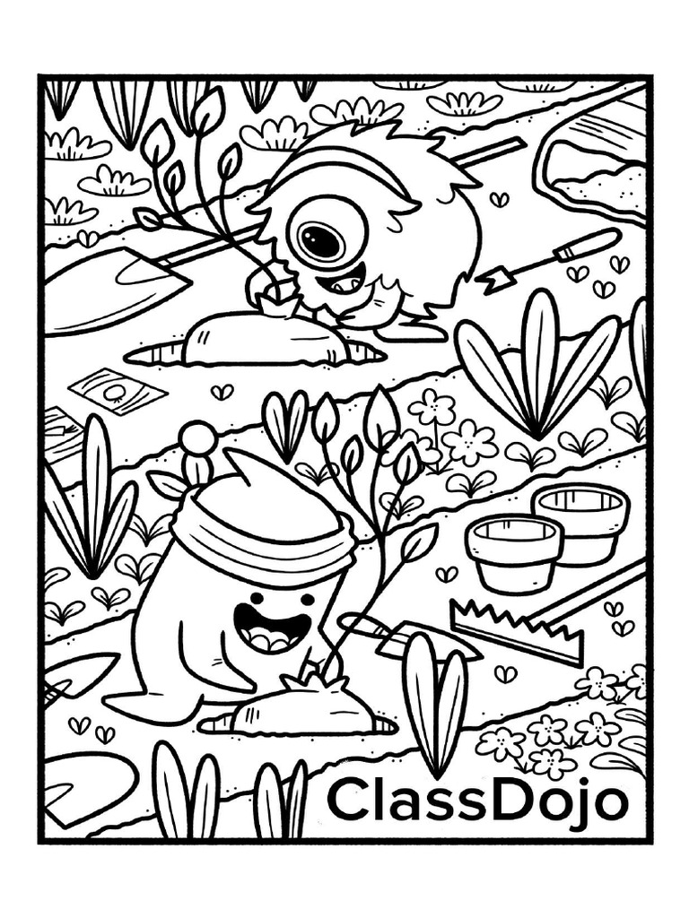ClassDojo Science Poster for coloring | PDF