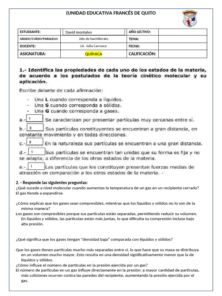 tarea-quimica-2do-bgu | PDF