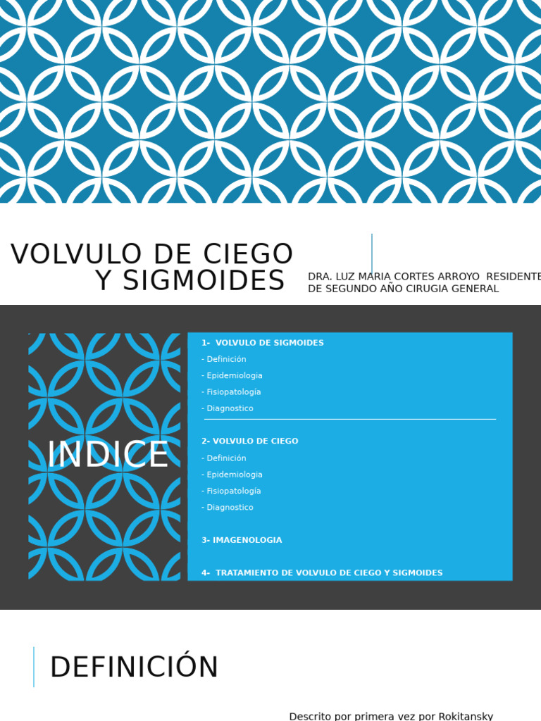 Vólvulo de Ciego y Sigmoides: Diagnóstico y Tratamiento | PDF | Gastroenterología | Enfermedades ...