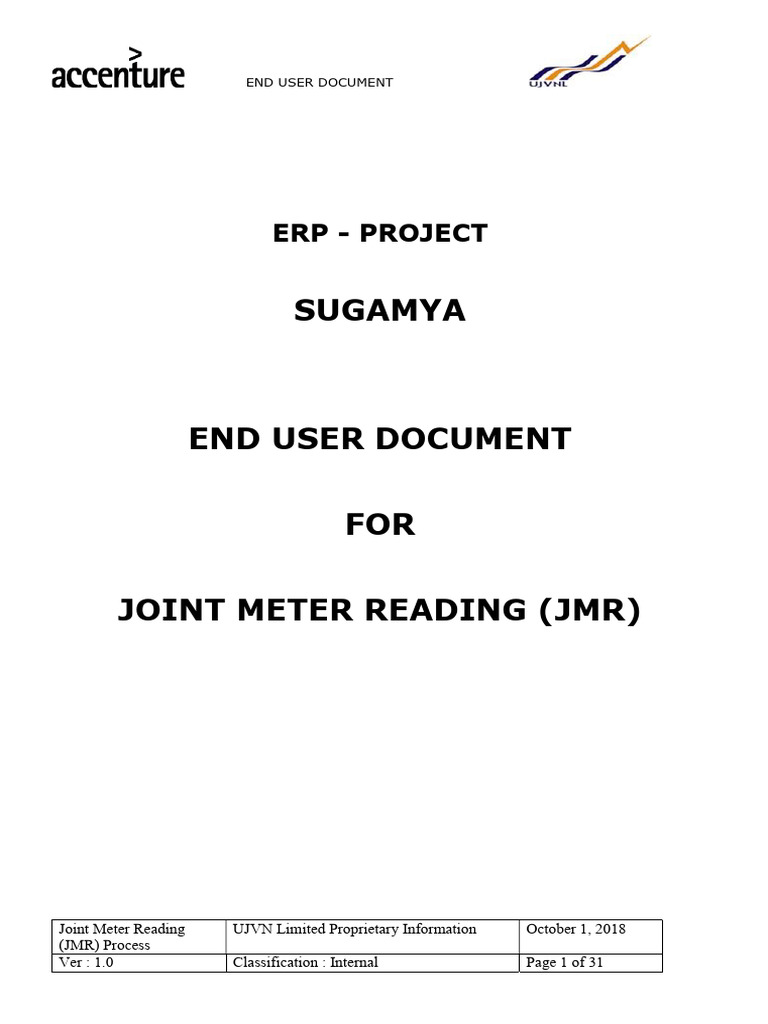 Joint Meter Reading Process Guide | PDF | Computing | Software