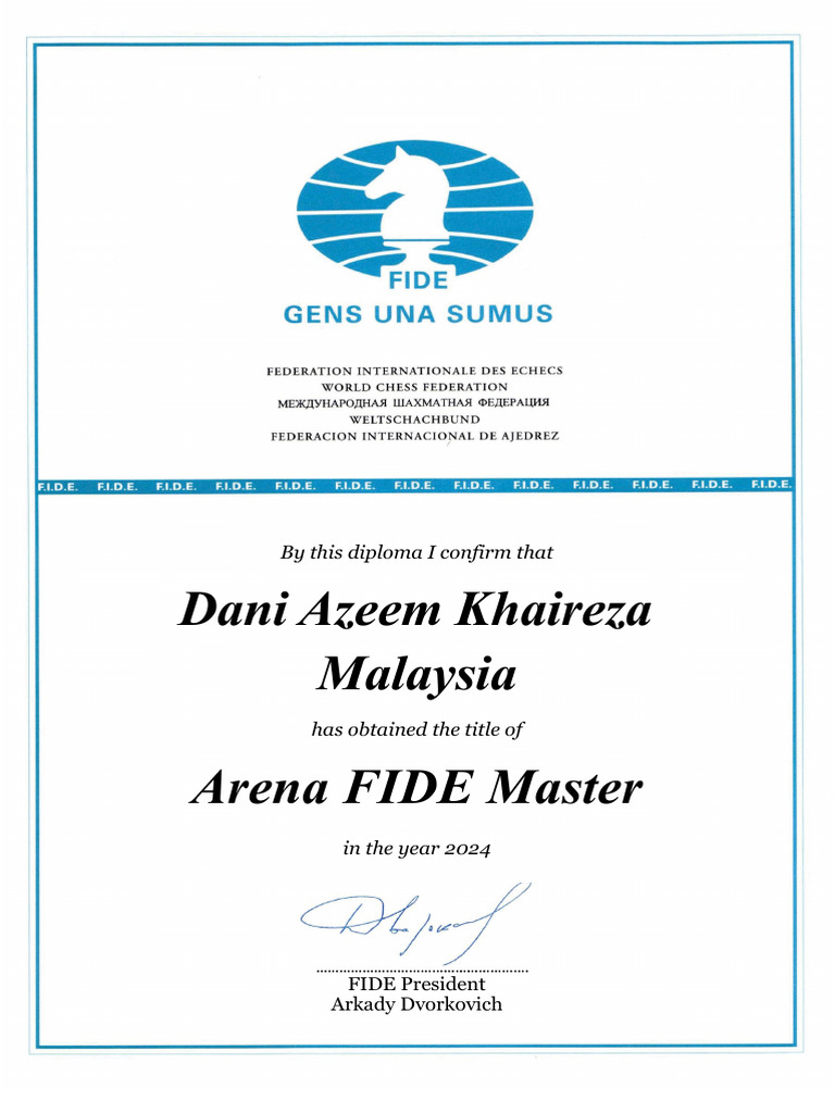 Title Certificate 746718 AFM | PDF