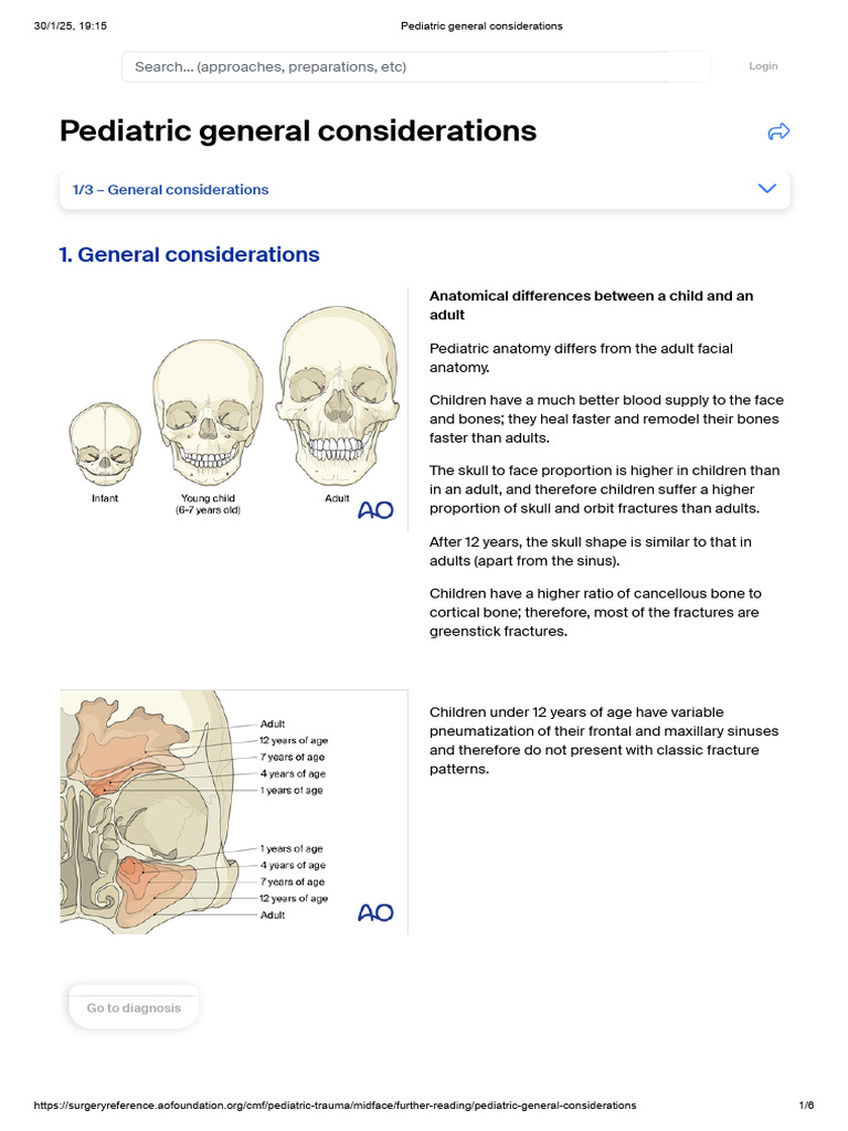 24.pediatric General Considerations | PDF | Medical Specialties | Injury