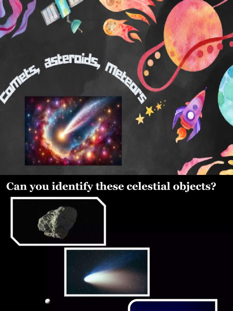 Comets, Asteroids and Meteors | PDF