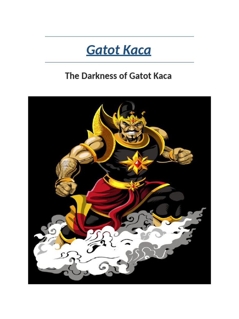 Legenda Gatotkaca dalam Wayang | PDF