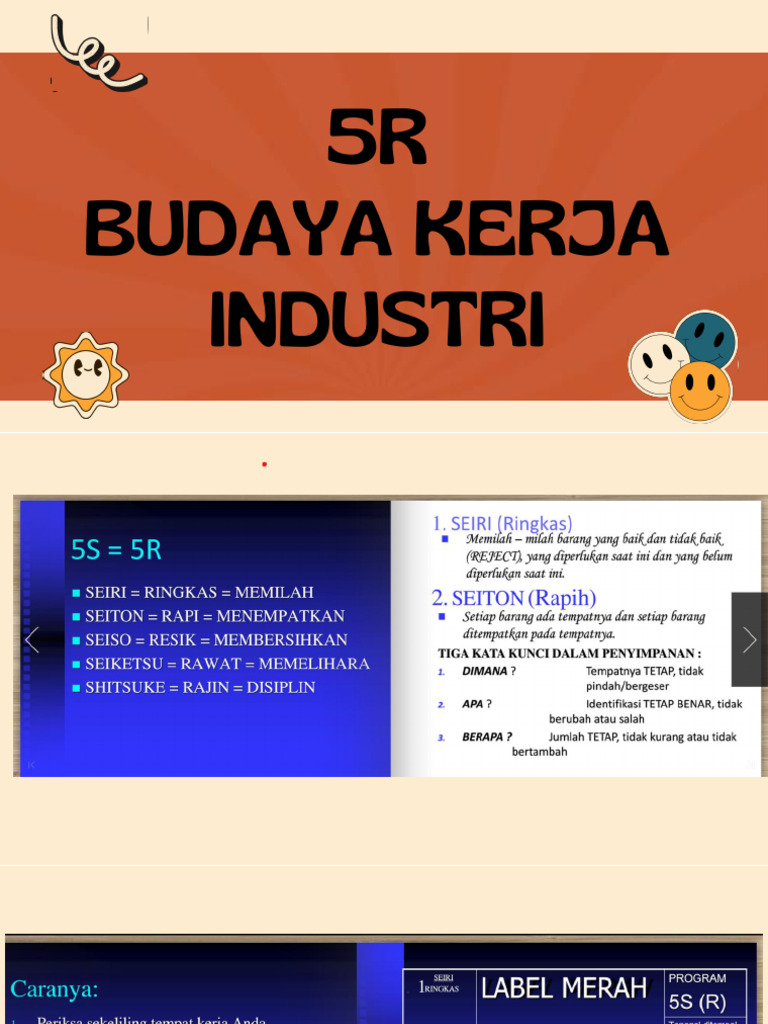 5R Budaya Kerja Industri | PDF