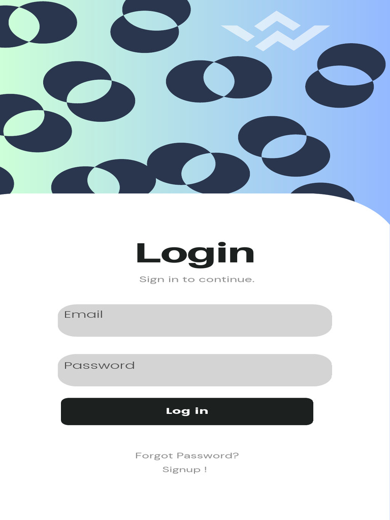 Login Page Wireframe Mobile UI Prototype | PDF