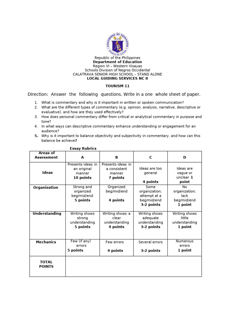 Understanding Commentary in Communication | PDF | Learning | Cognition