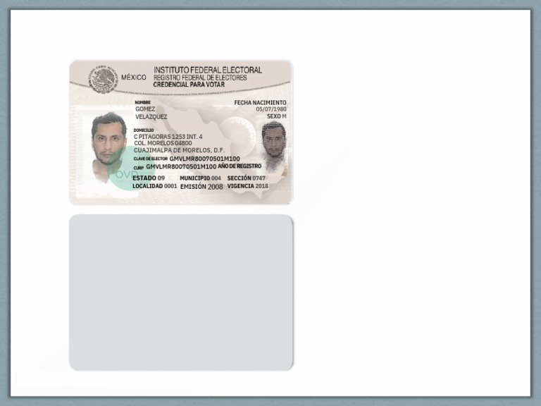 Nuevo Modelo de La Credencial para Votar 21-11-2012 Compress - PDF ...