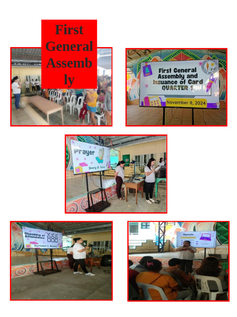 1st General Assembly | PDF